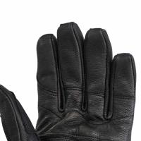 China Curved Finger Design Grain Goat Skin Tactical Rappelling Gloves Windstop Back for sale