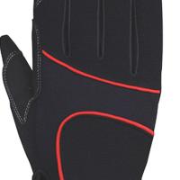 China Two In One Mechanic Black Gloves Automotive Work Gloves Hysafety Brand for sale