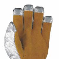China Cowhide Leather Proximity Structural Firefighting Gloves Tear Resistant NPFA1971-2018ED for sale