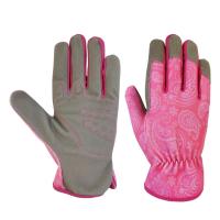 China Synthetic Leather Gardening Work Gloves for sale