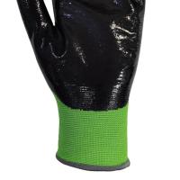 China Nitrile Supergrip Tight Fitting ladies Gardening Work Gloves Size 9 Size 10 for sale