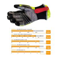 China EN13594:2015 Anti Slash Cut Resistant Work Gloves For Rescue for sale