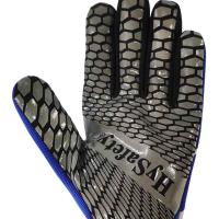 China Anti Slip Cut Resistant Motor Mechanics Gloves Silicone Dots For Great Grip for sale