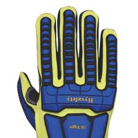 China Hysafety Oil Water Repellent Impact Resistant Gloves EN ISO13594 Level 2 for sale
