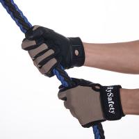 China Goatskin Spandex Tactical Rappelling Gloves for sale