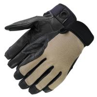 China Goatskin Spandex Tactical Rappelling Gloves for sale