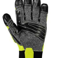 China Oilfield 3X44EP Cala Tech Impact Resistant Gloves Leather Rigger Gloves for sale