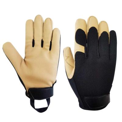 China High Abrasion Level 4 craftsman Mechanics Wear Gloves Breathable for sale
