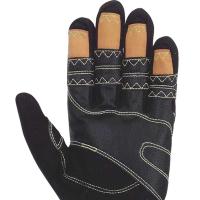 China Durable Great Grip Kevlar Stitching Fast Rope Gloves For Rappels Long Lasting for sale