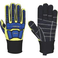 China ISO CUT Level E 4344EP Oilfield Impact Gloves Impact Proof Gloves for sale