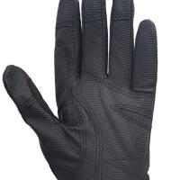 China Hysafety S-XL Black PU Horseback Riding Gloves Horse Show Gloves for sale