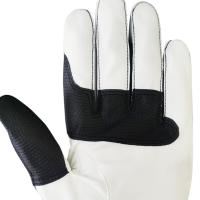 China PU Palm Velcro Cuff Firm Fitting Equestrian Gloves For Ladies for sale
