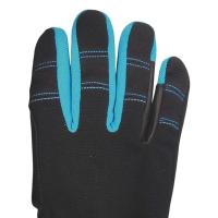 China Touch Function Mens Leather Horse Riding Gloves Goatskin Palm for sale