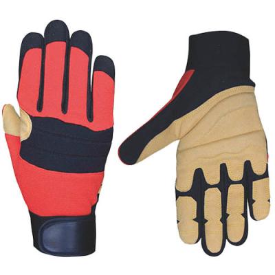 China Spandex Back Rescue Extrication Gloves With Neoprene Knuckle Size 7 - 10 for sale