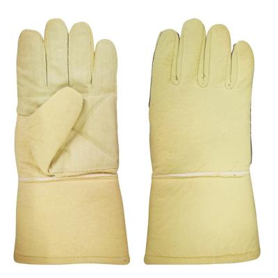 China Multi Layers Heat Resistant Work Gloves 500 Degrees EN388 2016 3544X for sale