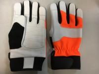 China EN388 4142X EN420 24m/S Chainsaw Safety Gloves with cut protection CLASS 2 for sale