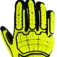 China 3X44EP  EN388 2016 Standard Rescue Extrication Gloves Puncture Resistance for sale