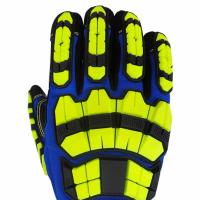 China Impact Protection A8 Cut Resistant Gloves / Fire Extrication Gloves for sale
