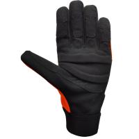 China Hysafety CAT III EN 388 2016 Chainsaw Safety Gloves Rope Climbing Gloves for sale