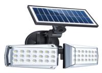 China 2 Lamp Holder Heads Handybrite Led Solar Garden Lights Radar Sensor for sale