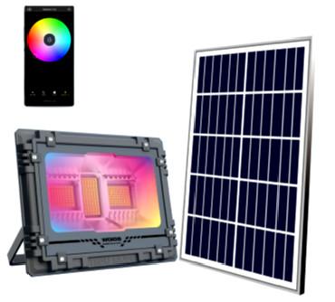 China IP66 Waterproof RGB Solar Street Flood Light for sale