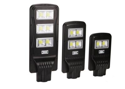 China All In One Integrated Solar Led Street Light 20W 40W 60W Black ABS Housing for sale