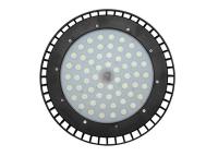 China Black Color 200W UFO LED High Bay Light Fixtures Super Silm Industrial Led Lighting for sale