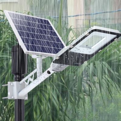 China 6500K Waterproof Solar Powered LED Street Lights High Power Garden Lighting 60W for sale