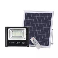 China 100 Watt  IP67 Solar Powered LED Floodlights With Radar for sale