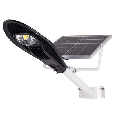China 30W 50W 100W High Performance Aluminum Housing steel Solar power Led Street Light IP65 for sale