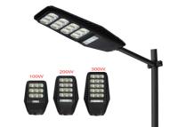 China High Lumen Solar Powered LED Street Lights 100w 200w 300w Integrated for sale