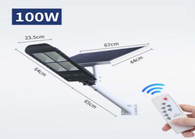 China Customized Solar Powered LED Street Lights 200w With Solar Panel for sale