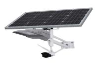 China Wifi Control 4500lm Solar Powered Street Lamp Solar Street Light With Camera for sale