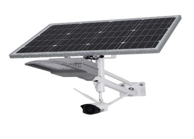China Wifi Control 4500lm Solar Powered Street Lamp Solar Street Light With Camera for sale
