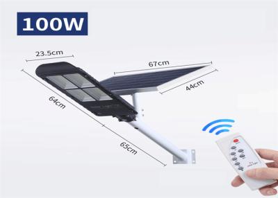 China 100w 150w 180w 300w Solar Powered LED Street Lights With Aluminum Housing for sale
