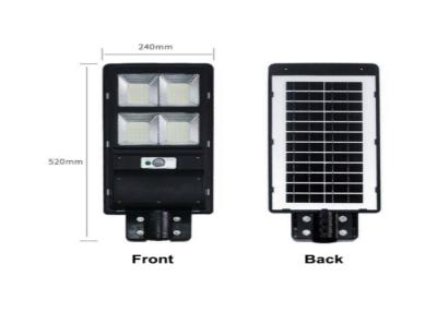 China 3000K-6500K ABS Aio Solar Street Light With Radar Motion Sensor for sale