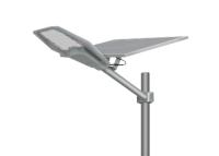 China Aluminum Split Solar Powered LED Street Lights With Light Pole for sale