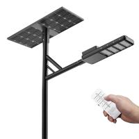 China IP66 120W All In Two Solar Street Light Dusk To Dawn for sale