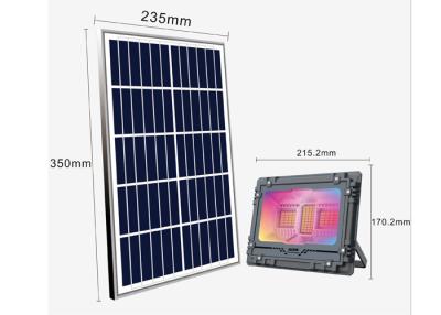 China 60w 100w 200w 300w 500w 800w RGB Solar Led Flood Light With Remote Control for sale