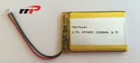 China 3.7V 493450 1020mAh Samll LiPolymer Battery Packs IEC62133 For GPS for sale