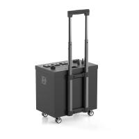 China Trolley Case 2500W Portable Power Station Suitcase Generator Lifepo4 Battery Solar System for sale