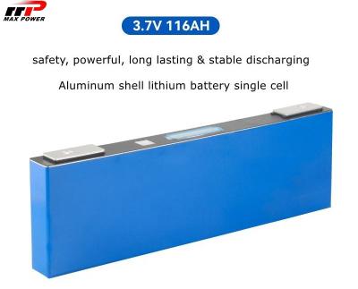 China 116Ah Lithium LiFePO4 Battery 3.65V IEC CB Certificate With BMS System for sale