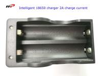 China 2 Slots 18650 Intelligent Battery Charger Led Display Fast Charging UL CE KC for sale