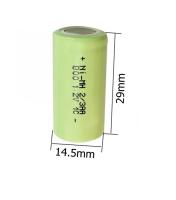China 2/3 AA 1.2V 800mAh NIMH Rechargeable Batteries Long Cycle Life for sale