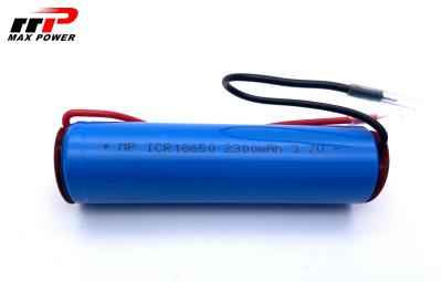 China 2300mAh 18650 3.7V Lithium Ion Rechargeable Batteries High Temperature Resistance for sale
