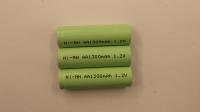 China AA1300mAh NIMH Rechargeable Batteries 1.2V For Industrial Use ROHS UL for sale