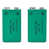 China 300mAh 9V Prismatic NiMh Battery Packs for Multimeter CE UL Rohs for sale