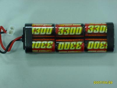 China R/C Car NIMH Rechargeable Batteries SC3300mAh 7.2V , Lithium Battery Pack for sale
