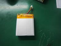 China Portable 3600mAh 3.7V Lithium Polymer Battery , Battery Backup Power System for sale