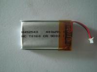 China Cell Phone Cells , Vedio Camera 440mah 3.7v Lithium Polymer Batteries High Energy for sale